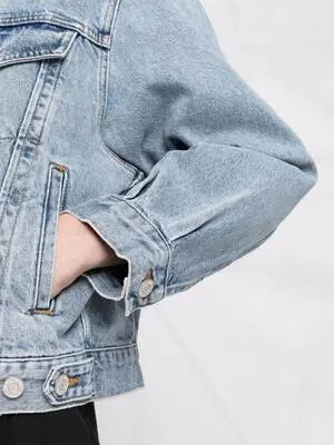 AGOLDE Washed-effect Denim Jacket