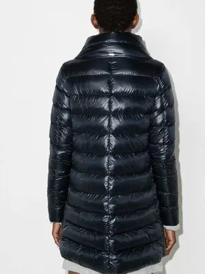Herno Ultralight Quilted Coat - Blue
