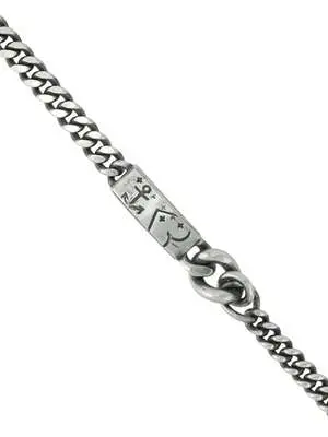 Werkstatt:München Engraved-tag Chain Bracelet