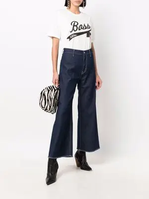 HAIKURE High-waisted Wide-leg Jeans
