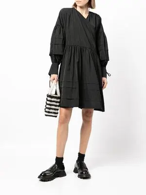 Cecilie Bahnsen Wide Wrap Dress