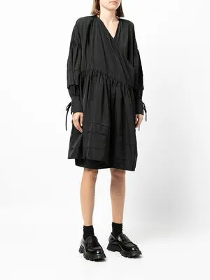 Cecilie Bahnsen Wide Wrap Dress