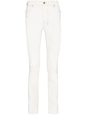Ksubi Van Winkle Trashed Skinny Jeans - Neutrals