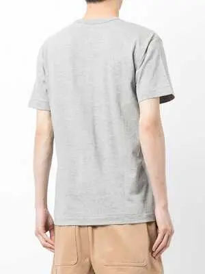 Play Comme Des Garcon Embroidered Heart T-shirt - Grey