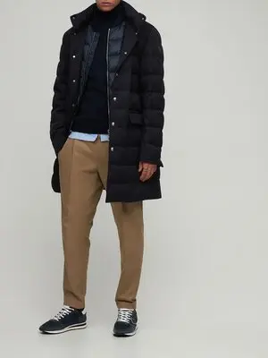 Moncler Chereau Wool Down Coat