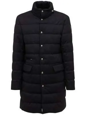 Moncler Chereau Wool Down Coat