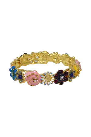 KENNETH JAY LANE Flower Bracelet - Multicolor