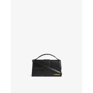 Jacquemus Le Grand Bambino Leather Top Handle Bag - Black