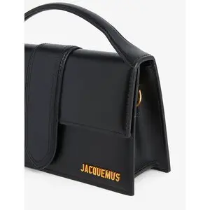 Jacquemus Le Grand Bambino Leather Top Handle Bag - Black