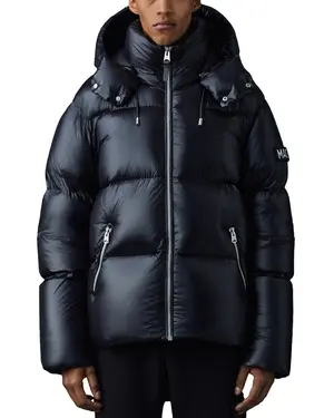 Mackage Kent Hooded Puffer Jacket - Black