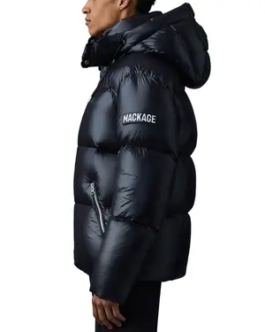 Mackage Kent Hooded Puffer Jacket - Black