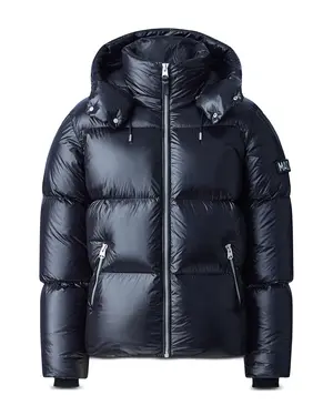 Mackage Kent Hooded Puffer Jacket - Black