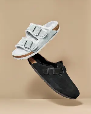 BIRKENSTOCK Boston Shearling Clogs