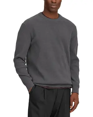 Nn07 Danny Ribbed Sweater - Charcoal Mist