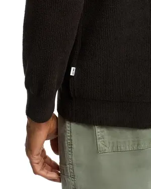 Nn07 Danny Ribbed Sweater - Dark Army