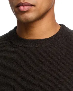 Nn07 Danny Ribbed Sweater - Dark Army