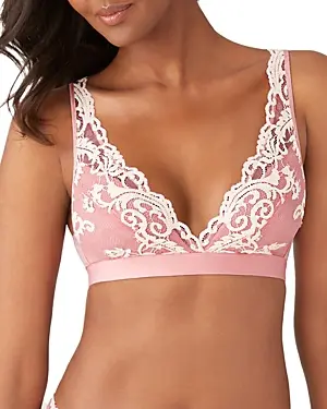 Wacoal Wacoal Instant Icon Bralette Bridal Rose/crystal Pink