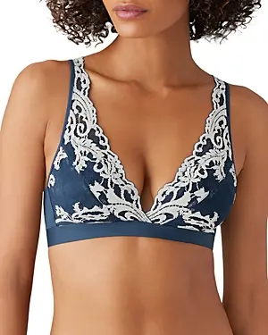 Wacoal Wacoal Instant Icon Bralette Sargasso Sea/ Egret