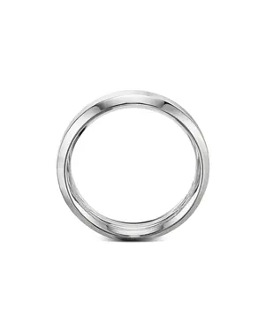 David Yurman 18k Gold Beveled Band Ring