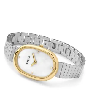 BREDA Jane Watch, 23mm - White/silver