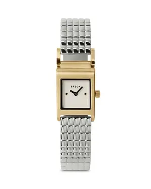 BREDA Breda Revel Watch, 18mm White/silver
