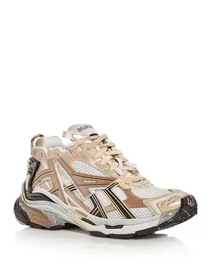 Balenciaga Runner Sneakers - Beige Multi