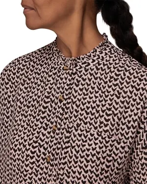 Whistles Abstract Heart Print Shirt
