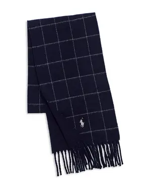 Polo Ralph Lauren Reversible Gents Scarf Hunter Navy