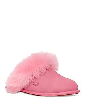 UGG Shearling Mule Slippers Pink Rose