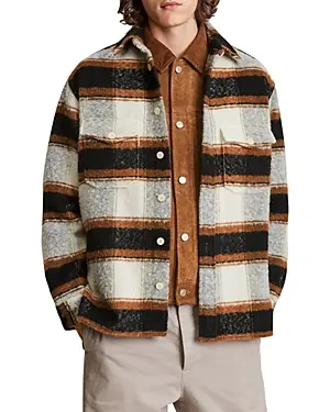 ALLSAINTS Rayado Shirt Jacket