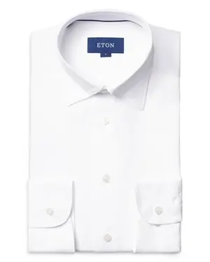 Eton Contemporary Fit Jersey Shirt - White