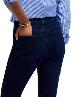 Ag Mari Mid-rise Slim Straight Jeans