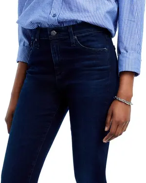 Ag Mari Mid-rise Slim Straight Jeans