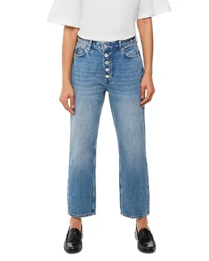 Whistles Button Detailed Bottoms For Women