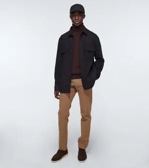 Loro Piana Cashmere-blend Overshirt