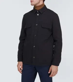 Loro Piana Cashmere-blend Overshirt