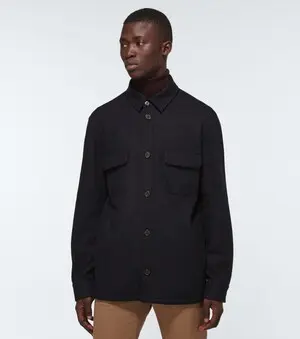 Loro Piana Cashmere-blend Overshirt