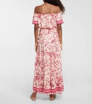 Poupette St Barth Camila Floral Maxi Skirt
