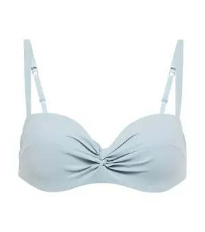KARLA COLLETTO Basics Bikini Top - Blue