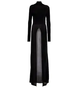 PETER DO Semi-sheer Turtleneck Sweater