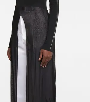 PETER DO Semi-sheer Turtleneck Sweater