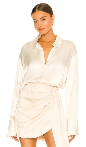 SNDYS. Rising Satin Shirt