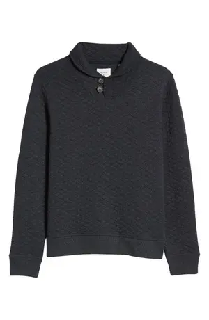 Billy Reid Shawl Collar Pullover - Dark Navy