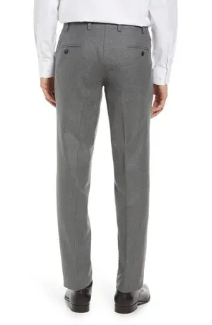 Ted Baker London Jerome Flat Front Wool Dress Pants