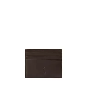Ralph Lauren Leather Card Case Avaitor Navy