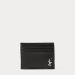 Ralph Lauren Leather Card Case Black