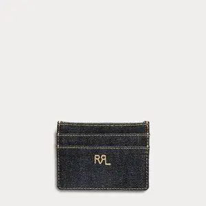 Ralph Lauren Denim Card Holder - Indigo
