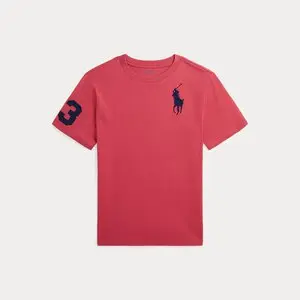 Ralph Lauren Big Pony Cotton Jersey Tee Nantucket Red