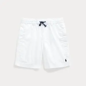 Ralph Lauren Cotton Chino Drawstring Shorts - White