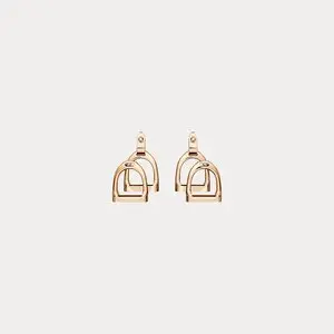 Ralph Lauren 18k Rose Gold Double-stirrup Drop Earrings - K Rose Gold